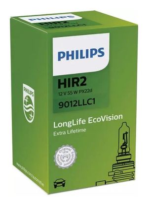 Обзор товара лампа автомобильная галогенная Philips 9012LLC1, HIR2, 12В ...