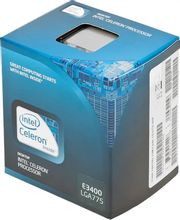 Характеристики Процессор Intel Celeron E3400, LGA 775, BOX ...