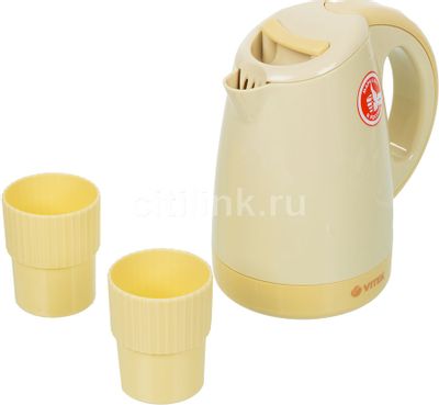 Обзор товара чайник электрический Vitek VT-1134-01-Y, 1000Вт, желтый (847941) в интернет ...