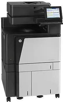 МФУ лазерный HP Color LaserJet Enterprise Flow M880z+ цветная печать ...