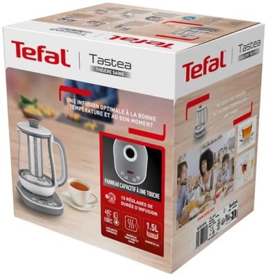 Чайник электрический Tefal BJ551B10, белый – купить в Ситилинк | 1846180