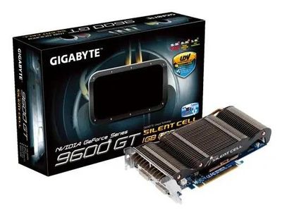 Характеристики Видеокарта GIGABYTE NVIDIA GeForce 9600 GT 1ГБ DDR3, Ret ...