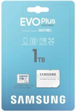 Карта памяти microSDXC UHS-I U3 Samsung EVO Plus 1024 ГБ, 160 МБ/с ...