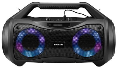 Обзор товара музыкальный центр Digma MS-10, 80Вт, Bluetooth, FM, USB ...