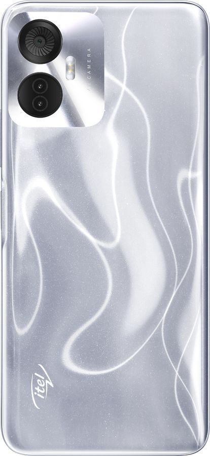 Смартфон Itel Vision 5 Plus 128Gb 4Gb серебристый 3G 4G 2Sim 6.58" IPS ...