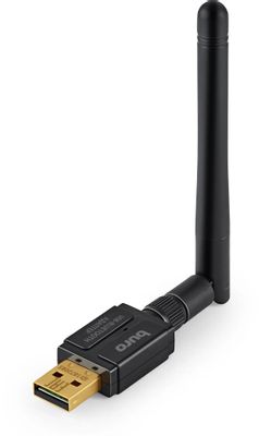 Bluetooth адаптер Buro BU-BT532 BT 5.3+EDR class 1, USB, 100м, черный ...