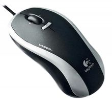 Мышь проводная Logitech RX1000, лазерная, USB, 1000dpi, черный [910 ...