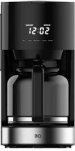 Характеристики Кофеварка BQ CM1001, капельная, черный / нержавеющая ...