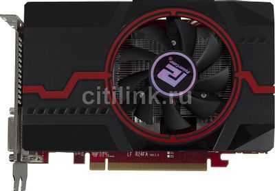 Видеокарта PowerColor AMD Radeon R7 260X AXR7 260X 1GBD5-DHE/OC 1ГБ ...