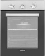 Духовой шкаф Simfer B4EM16016, нержавеющая сталь/черный – купить в Ситилинк | 1808529