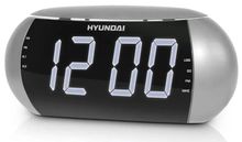 Характеристики Радиобудильник Hyundai H-1550, серебристый(Б/У) (R34733 ...