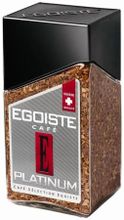 Кофе растворимый EGOISTE Platinum, средняя обжарка, 100 гр – купить в ...