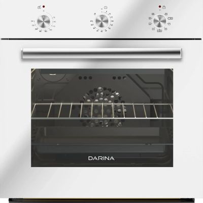 Духовой шкаф Darina 1U BDE 111 707 W, белый/белый – купить в Ситилинк ...
