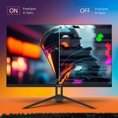 27" Монитор SunWind SUN-M27BA107, 1920x1080, IPS, 165Гц, 2хHDMI, 1хDP ...