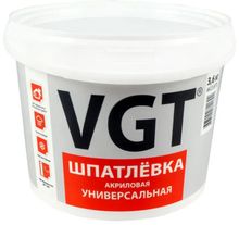 Шпатлевка VGT Универсальная (3165) 3.6л – купить в Ситилинк | 1730888