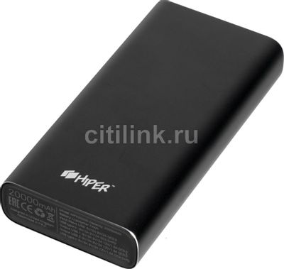 Обзор товара внешний аккумулятор (Power Bank) HIPER MPX20000, 20000мAч ...