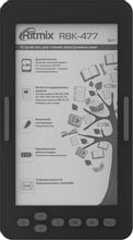 Характеристики Электронная книга Ritmix RBK-477, 4.7", черный (1906019) смотреть в СИТИЛИНК