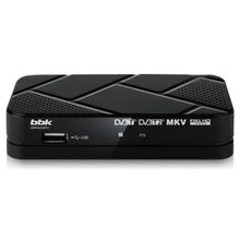 Характеристики Ресивер DVB-T2 BBK SMP023HDT2, черный (486600) смотреть ...