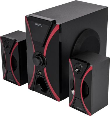 Характеристики Колонки Bluetooth Ginzzu GM-427, 2.1, черный [00 ...