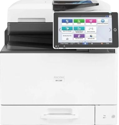 МФУ лазерный Ricoh IM C300 цветная печать, A4, цвет белый [418559 ...