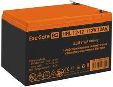 Аккумуляторная батарея EXEGATE EX285661 для ИБП 12В, 12Ач [ex285661rus] – купить в Ситилинк ...