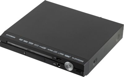 DVD-плеер Hyundai H-DVD200, черный – купить в Ситилинк | 480160