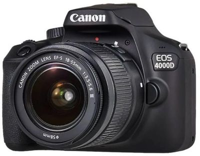 Обзор товара зеркальный фотоаппарат Canon EOS 4000D KIT kit ( 18-55mm f ...