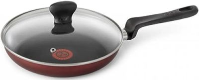 Сковорода Tefal Only Cook 04170928, 28см, с крышкой, коричневый ...