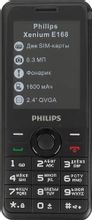 Обзор товара сотовый телефон Philips Xenium E168, черный (492392) в интернет-магазине СИТИЛИНК