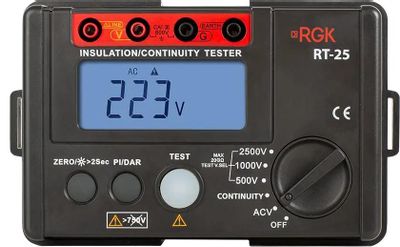 Инструкция, руководство по эксплуатации для мегаомметр RGK RT-25 [776523] (1598921) - скачать ...