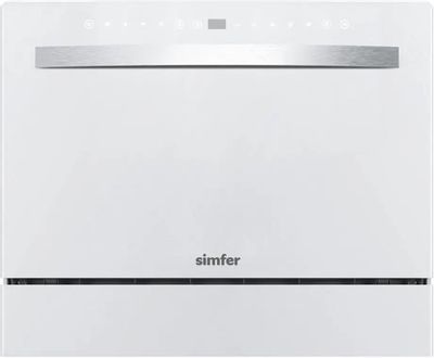 Обзор товара посудомоечная машина Simfer DBB6501, компактная, настольная, 55см, загрузка 6 ...