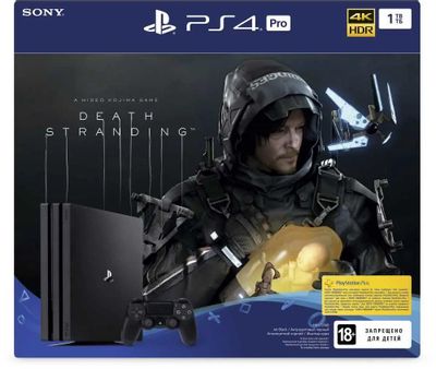 Обзор товара игровая консоль PlayStation 4 Pro +игра: Death Stranding ...