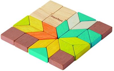 Обзор товара игрушка PLAN TOYS Мозаика, от 3 лет, развивающая [4131 ...