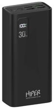 Внешний аккумулятор (Power Bank) HIPER Fast 30000, 30000мAч, черный ...