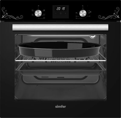 Характеристики Духовой шкаф электрический Simfer B6EB56022, черный (1886488) смотреть в СИТИЛИНК