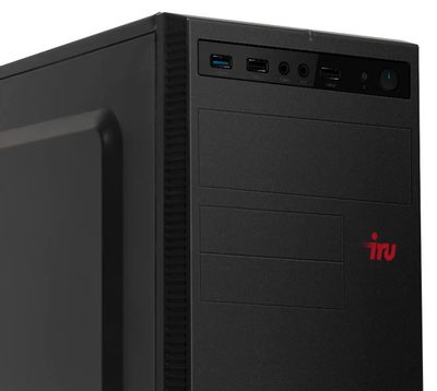 Компьютер iRU Home 310H5SE Intel Core i3 10105, DDR4 8ГБ, 1ТБ(SSD ...