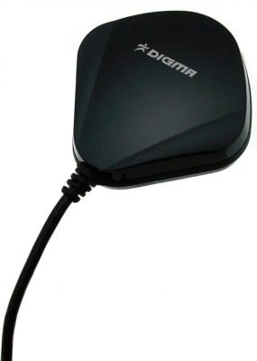 Обзор товара приёмник USB GPS-receiver Digma M1 SiRF Star III Влагоустойчивый корпус Магнит для ...