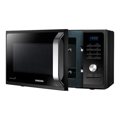 Микроволновая печь Samsung MG23K3515AK/BW, 800Вт, 23л, черный – купить ...