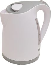 Чайник электрический OASIS K-3PWG, 2200Вт, белый и серый – купить в Ситилинк | 1935357