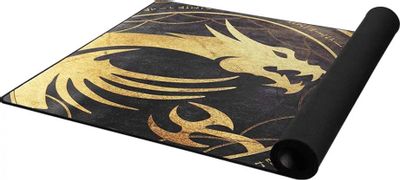 Коврик для мыши MSI Agility GD80 Dragon Tiamat (3XL) золотистый/рисунок ...