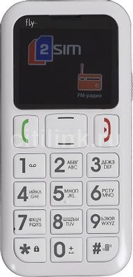 Отзывы на Сотовый телефон Fly Ezzy5 белый в интернет-магазине СИТИЛИНК (850142)