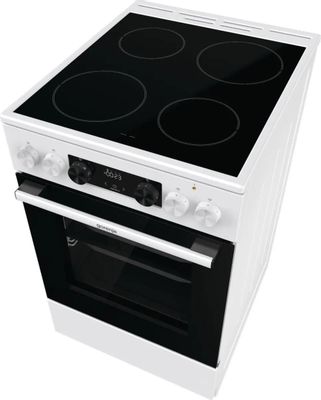 Электрическая плита Gorenje GEC5C42WG, стеклокерамика, без крышки ...