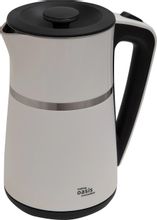 Чайник электрический OASIS K-4SPW, 2200Вт, белый и черный – купить в Ситилинк | 1935350