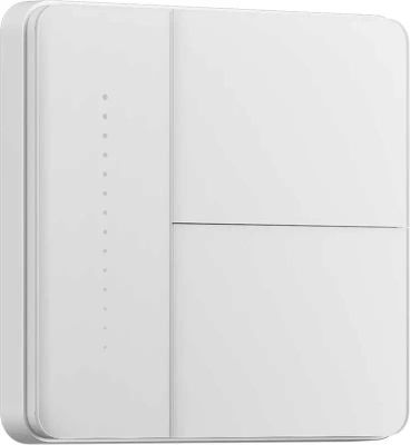 Умный выключатель AQARA Z1 Pro ZNQBKG43LM, двухклавишный, белый [znqbkg43lm_wh] – купить в ...