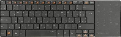 Характеристики Клавиатура Rapoo E9080, USB, Радиоканал, черный + белый [11232] (722614) смотреть ...