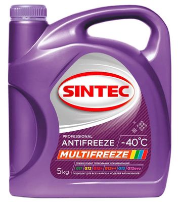 Аксессуары для антифриз Sintec Multifreeze G13 фиолетовый 4.65л 5кг ...