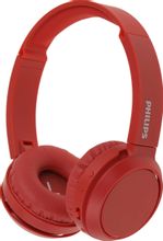 Наушники Philips TAH4205RD/00, Bluetooth, накладные, красный – купить в Ситилинк | 1503802