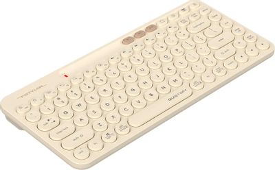 Клавиатура A4TECH Fstyler FBK36C AS, USB, Bluetooth/Радиоканал, бежевый ...