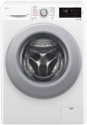 Стиральная машина LG F2M5HS4WP, с фронтальной загрузкой, с паром, 7кг ...