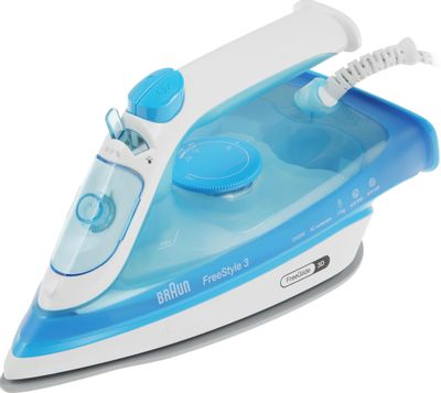 Утюг Braun FI3144BL, с паровым ударом, 2400Вт, голубой и белый – купить ...